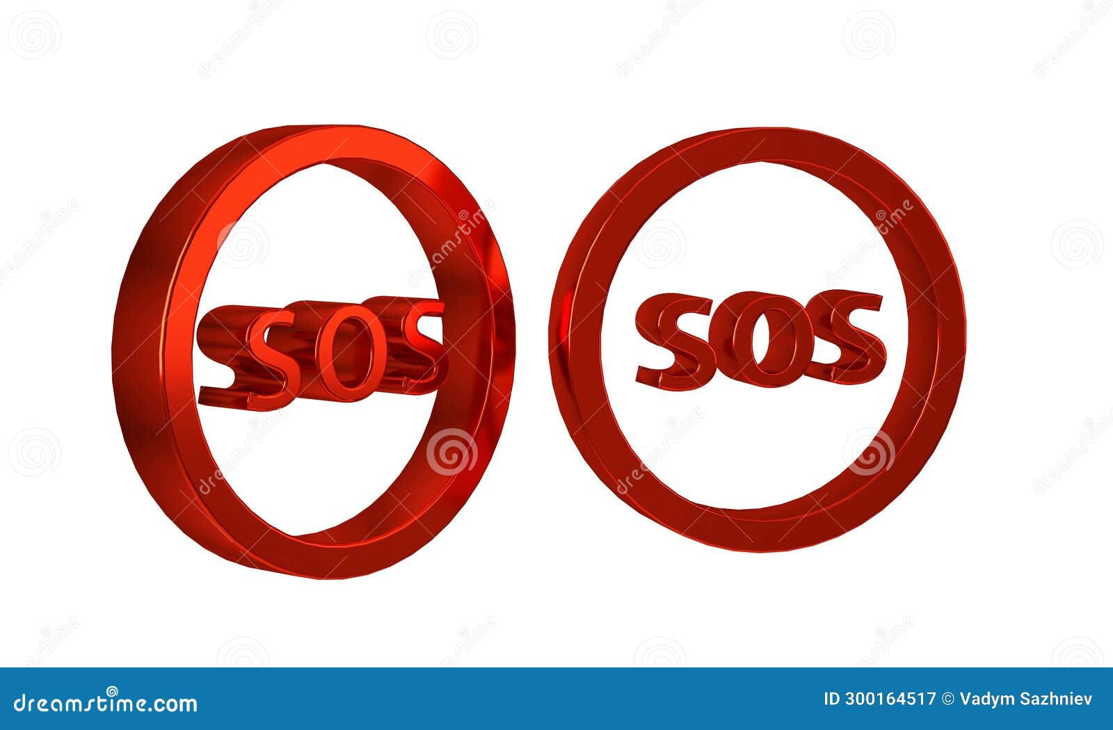 Red Location with SOS Icon Isolated on Transparent Background. SOS Call ...