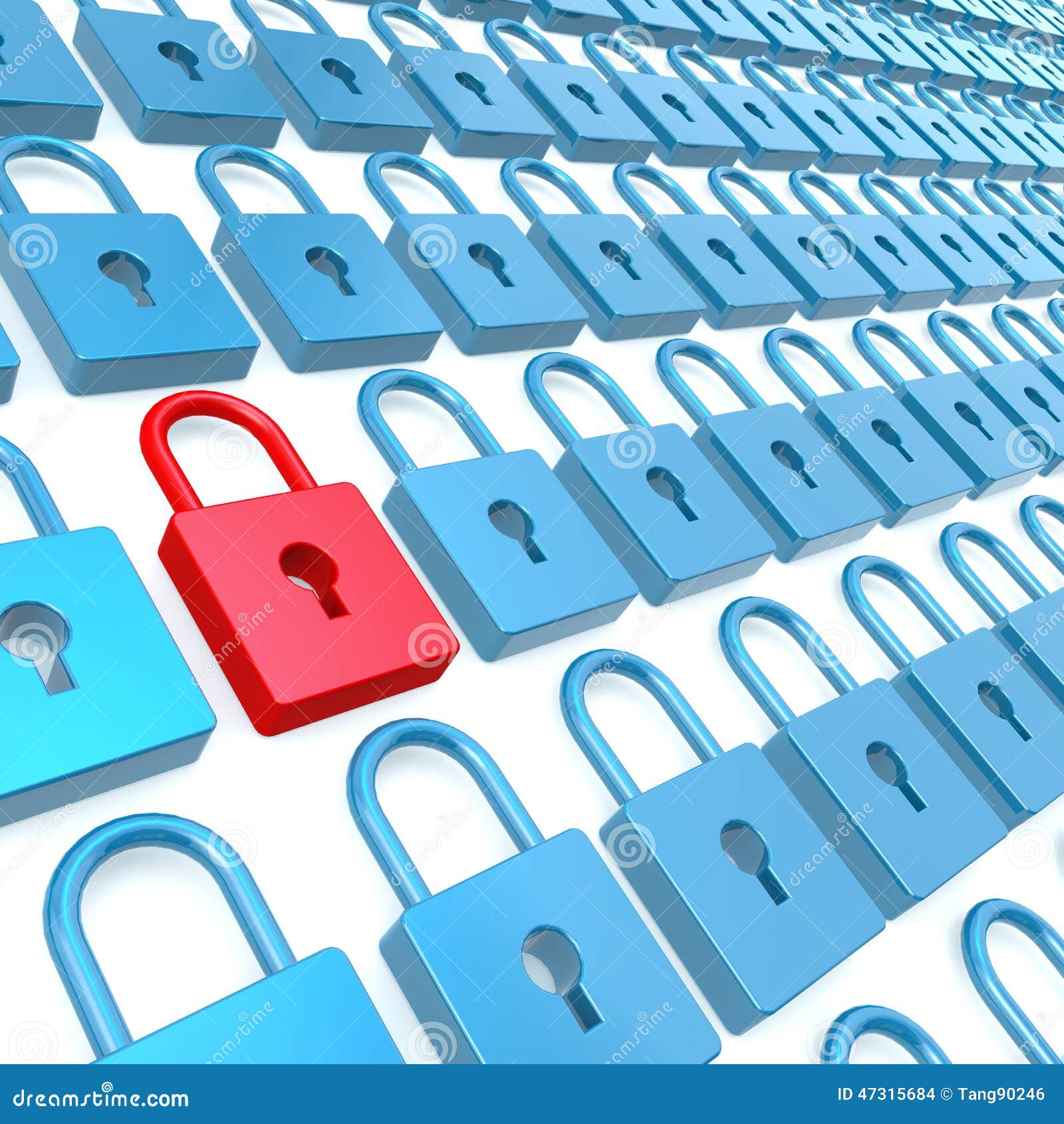 Red lock stock illustration. Illustration of crack, sign - 47315684