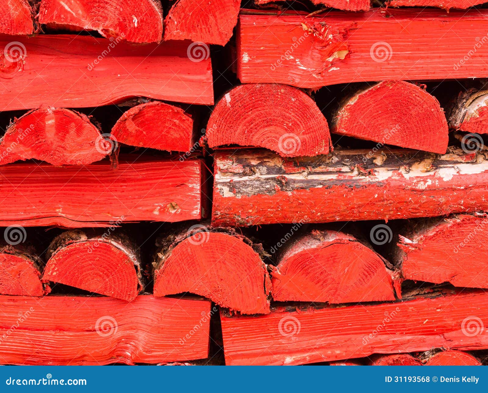 Red Logs Stacked stock photo. Image of shapes, energy - 31193568