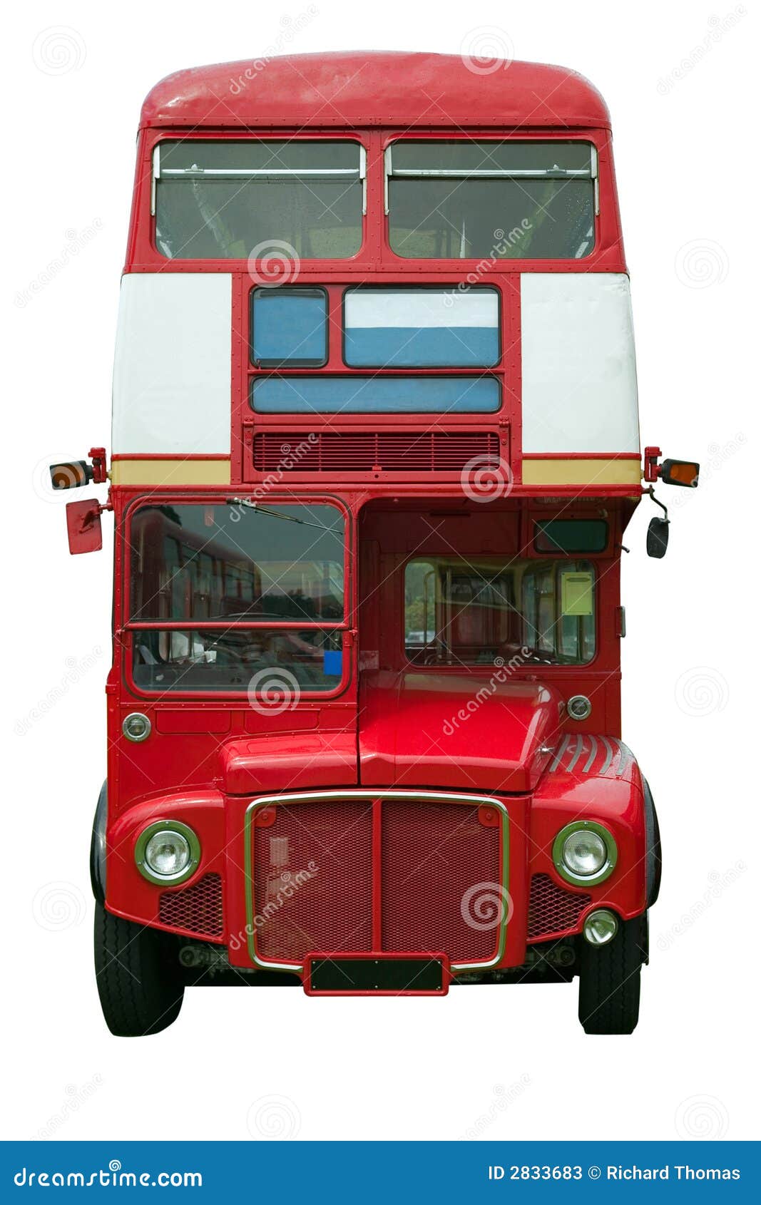 Red London bus profile stock image. Image of real, transport - 2833683