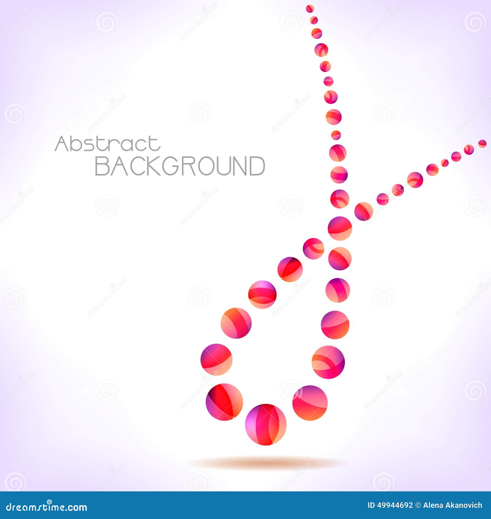 Red_loop. stock vector. Illustration of banner, loop - 49944692