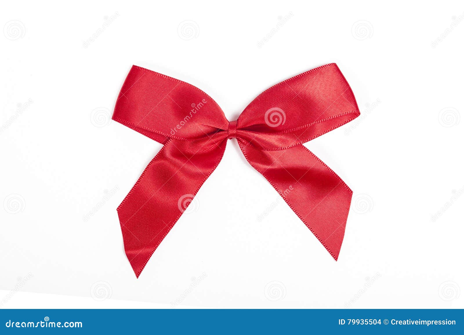 Red loop on white stock photo. Image of isolated, ribbon - 79935504