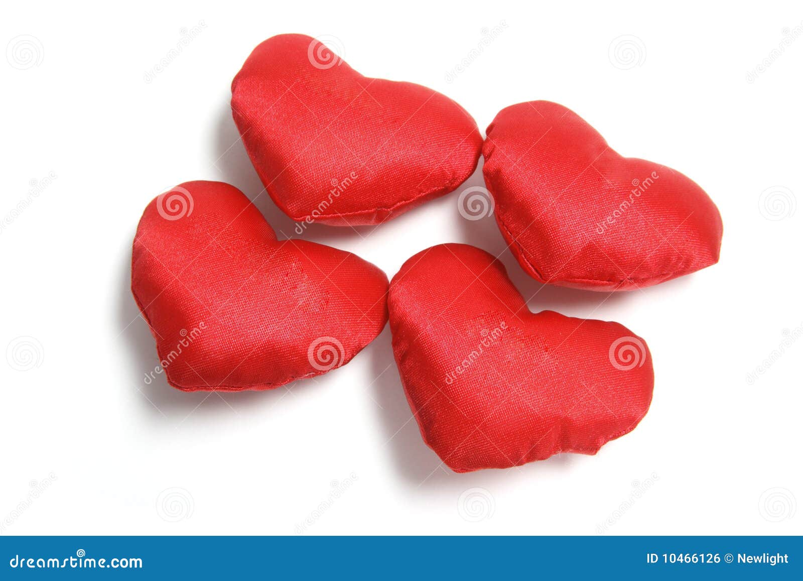 Red Love Hearts stock photo. Image of relationship, cutout - 10466126