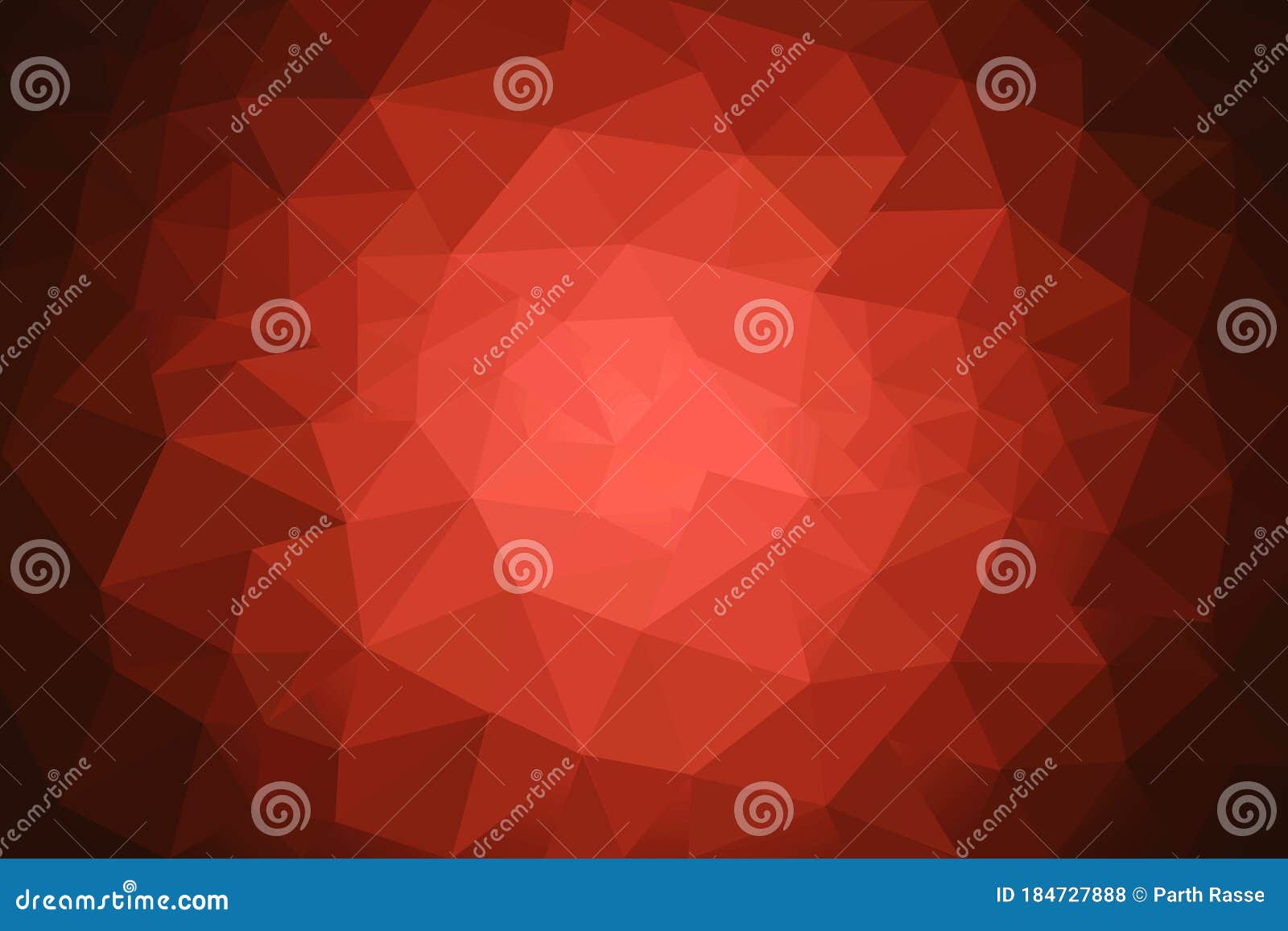 RED Low Poly Crystal Background with Gradient , Geometrical Background ...