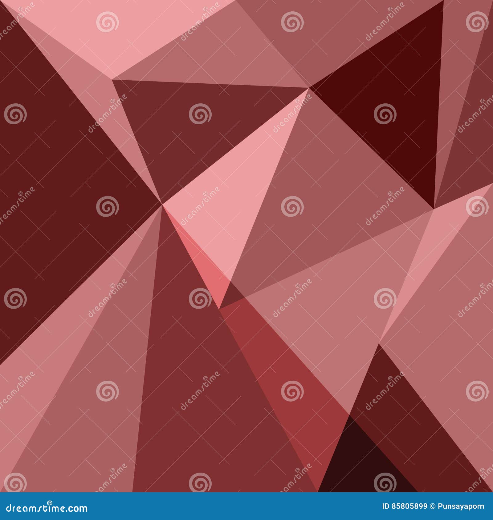 Red Low Poly Design Element Background Stock Vector - Illustration of ...