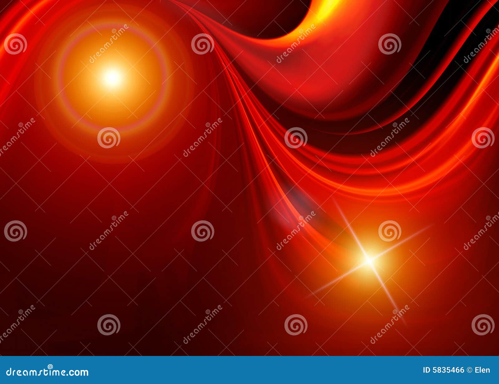 Red luminous Abstract stock illustration. Illustration of creative ...