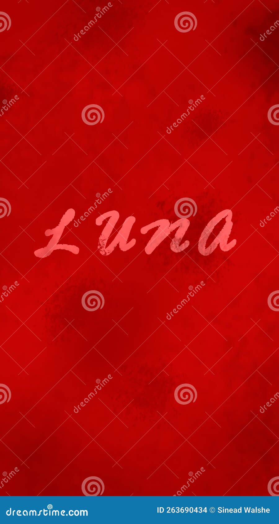 Red Luna Phone Wallpaper stock photo. Image of calligraphy - 263690434