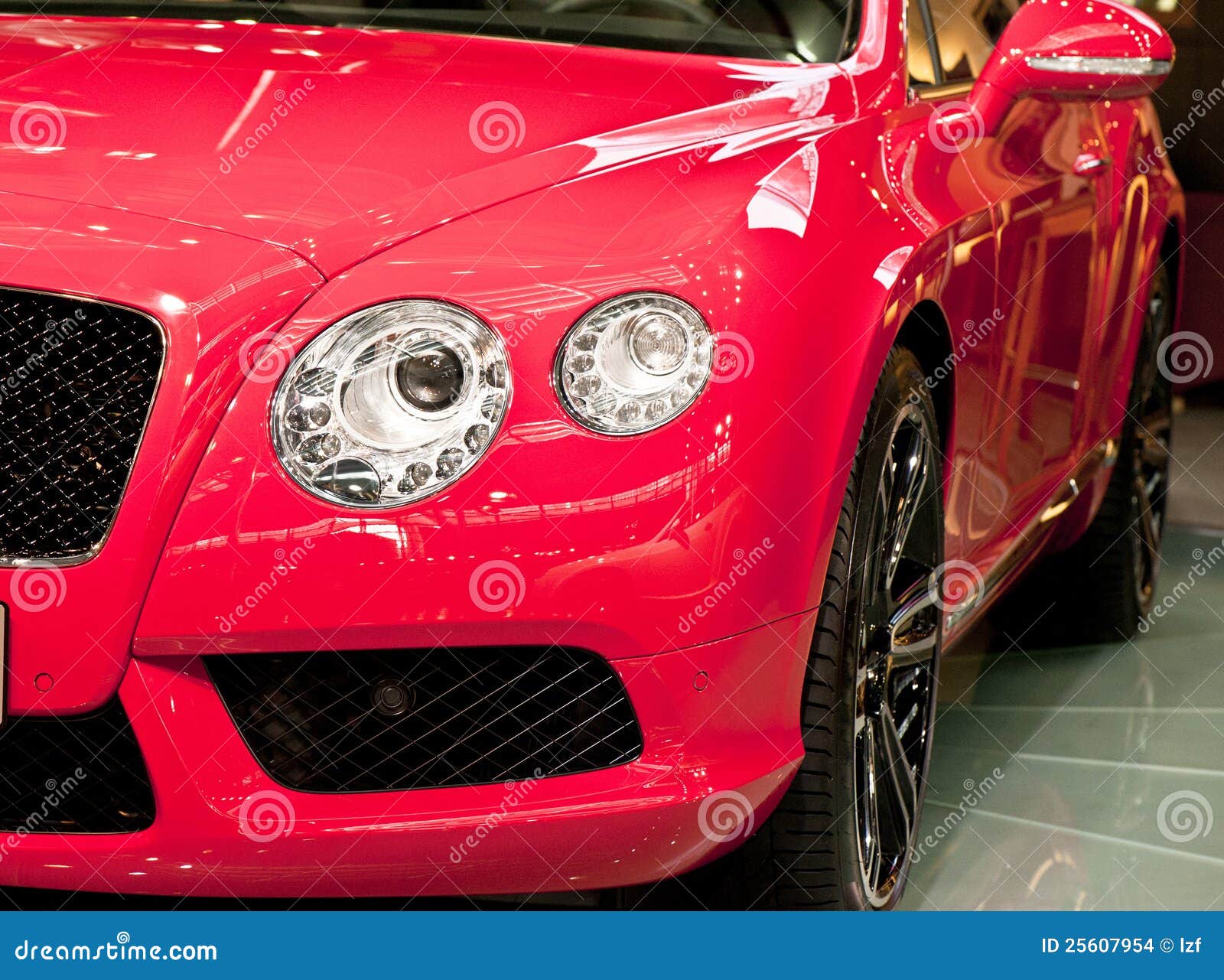 Red luxury car stock photo. Image of seat, park, sport - 25607954