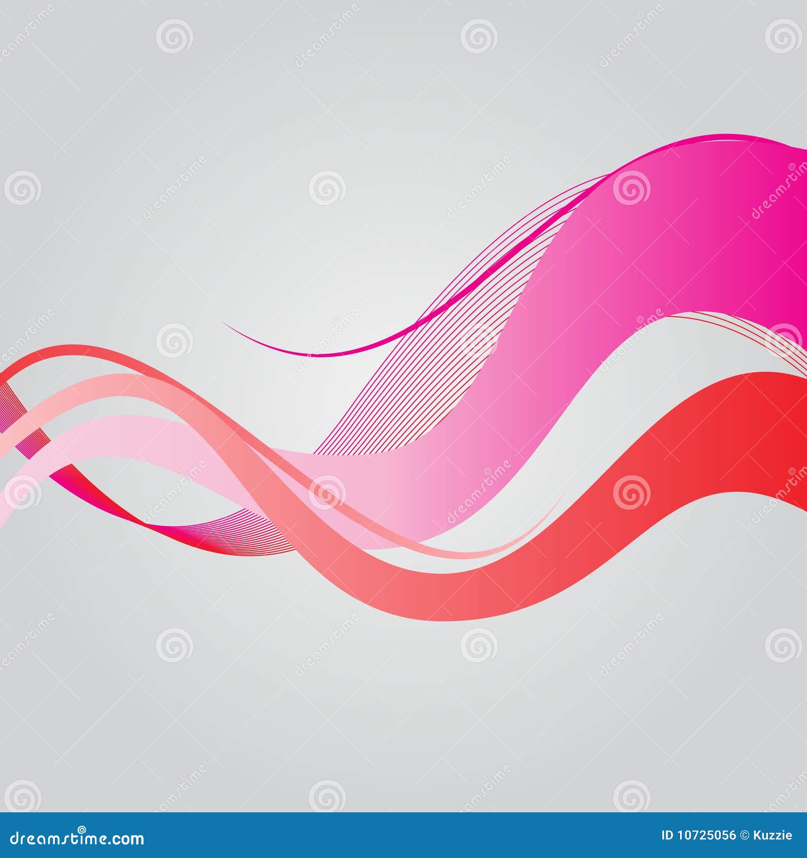 Red magenta curve stock vector. Illustration of abstract - 10725056