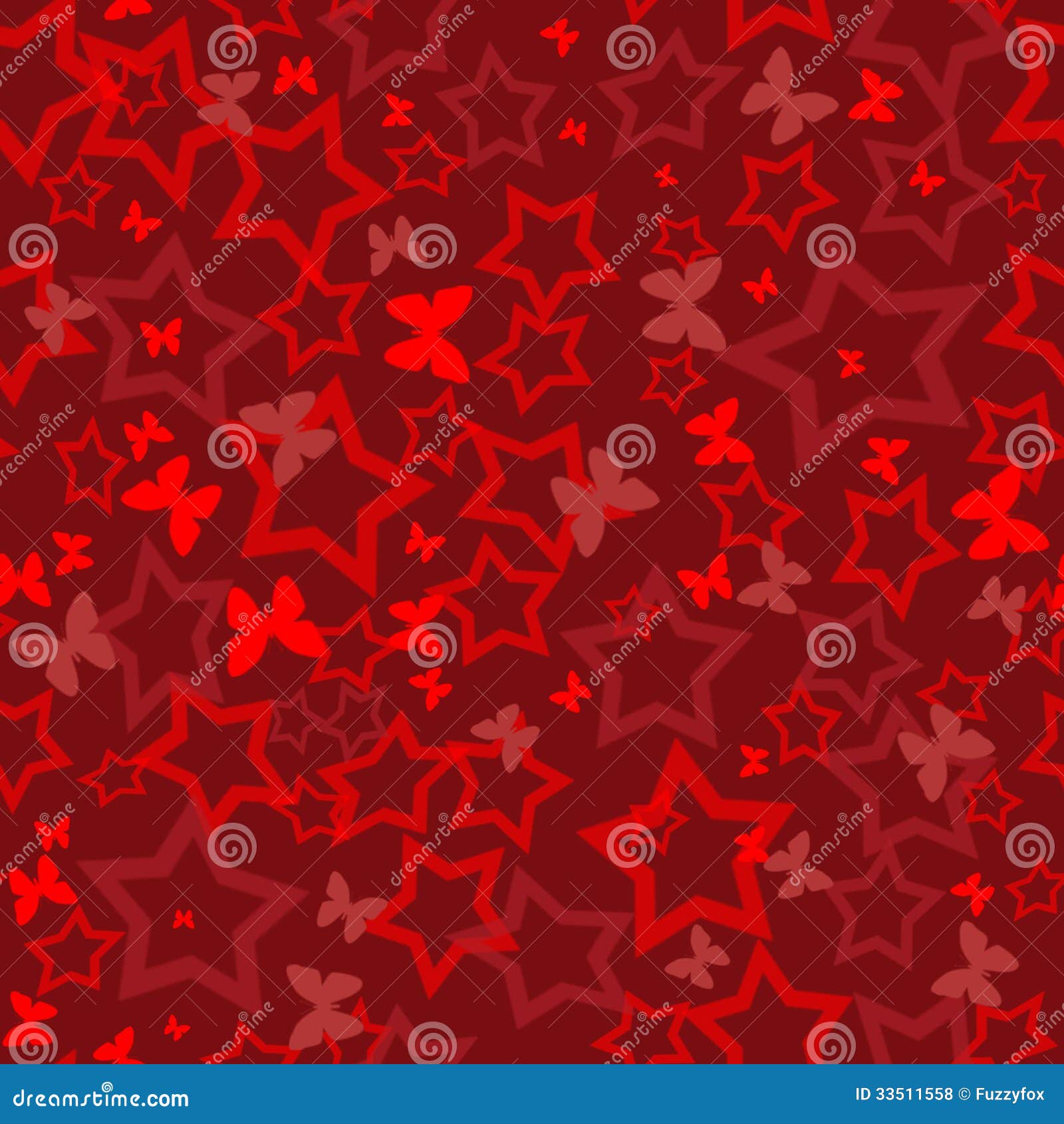 Red Magic Light Abstract Background Stock Illustration - Illustration ...