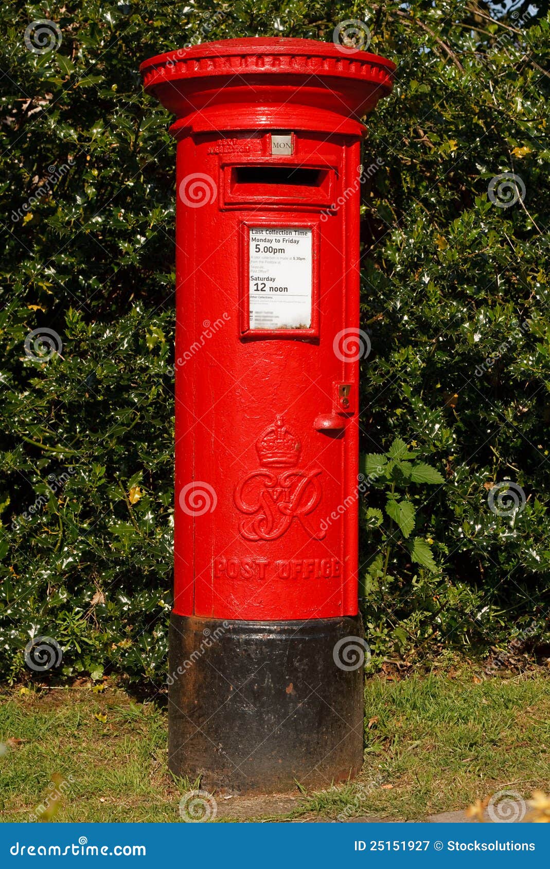 Red mail box stock image. Image of country, public, letterbox - 25151927