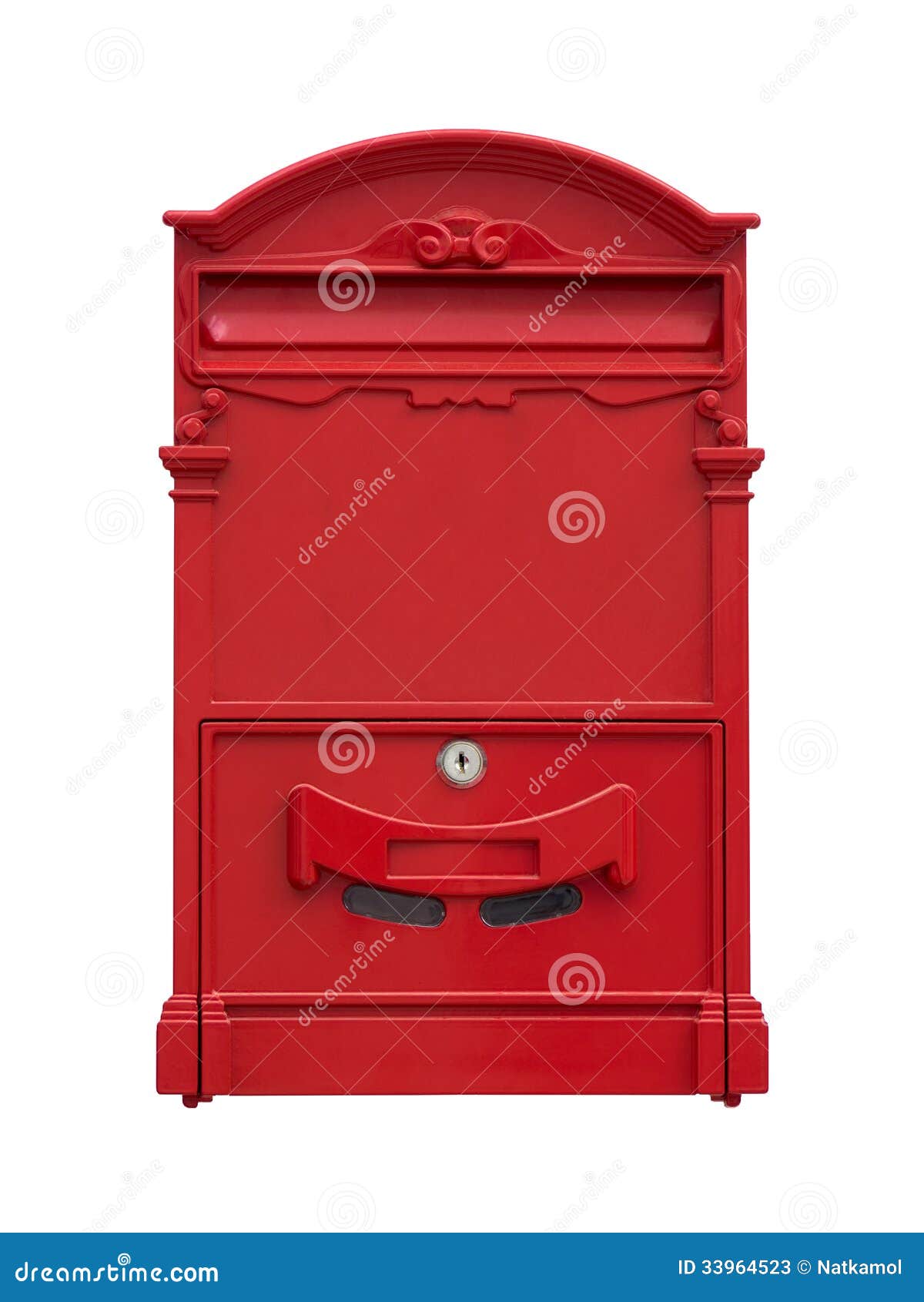 Red mail box stock image. Image of correspondence, objectsequipment ...