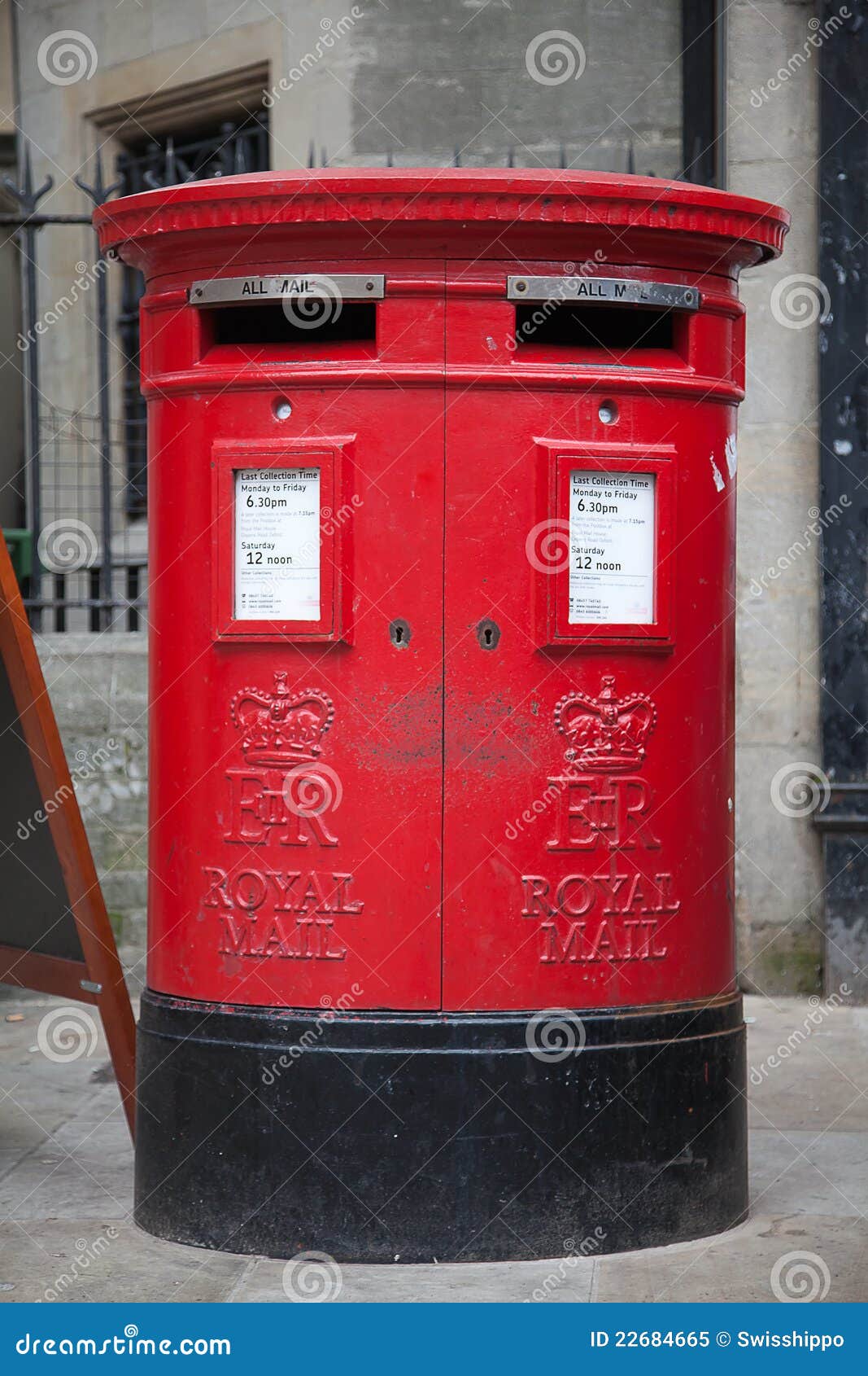 Red mail box in London stock image. Image of capital - 22684665