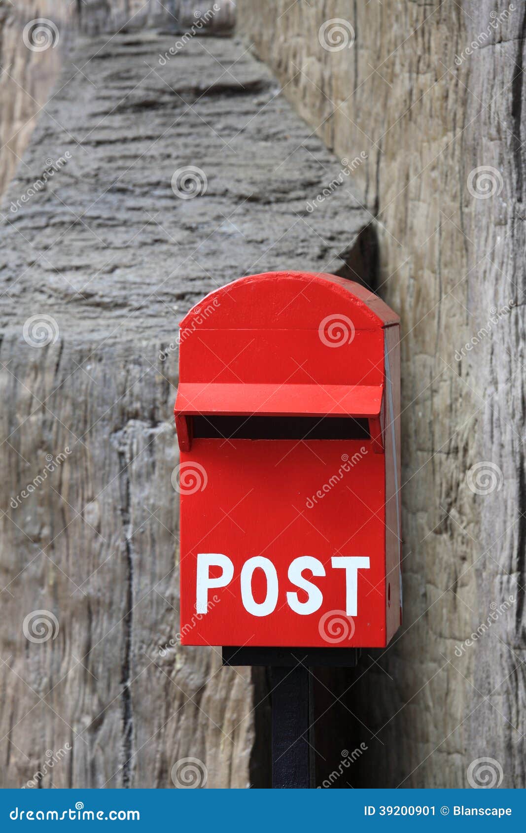 Red mail box stock image. Image of service, send, sign - 39200901