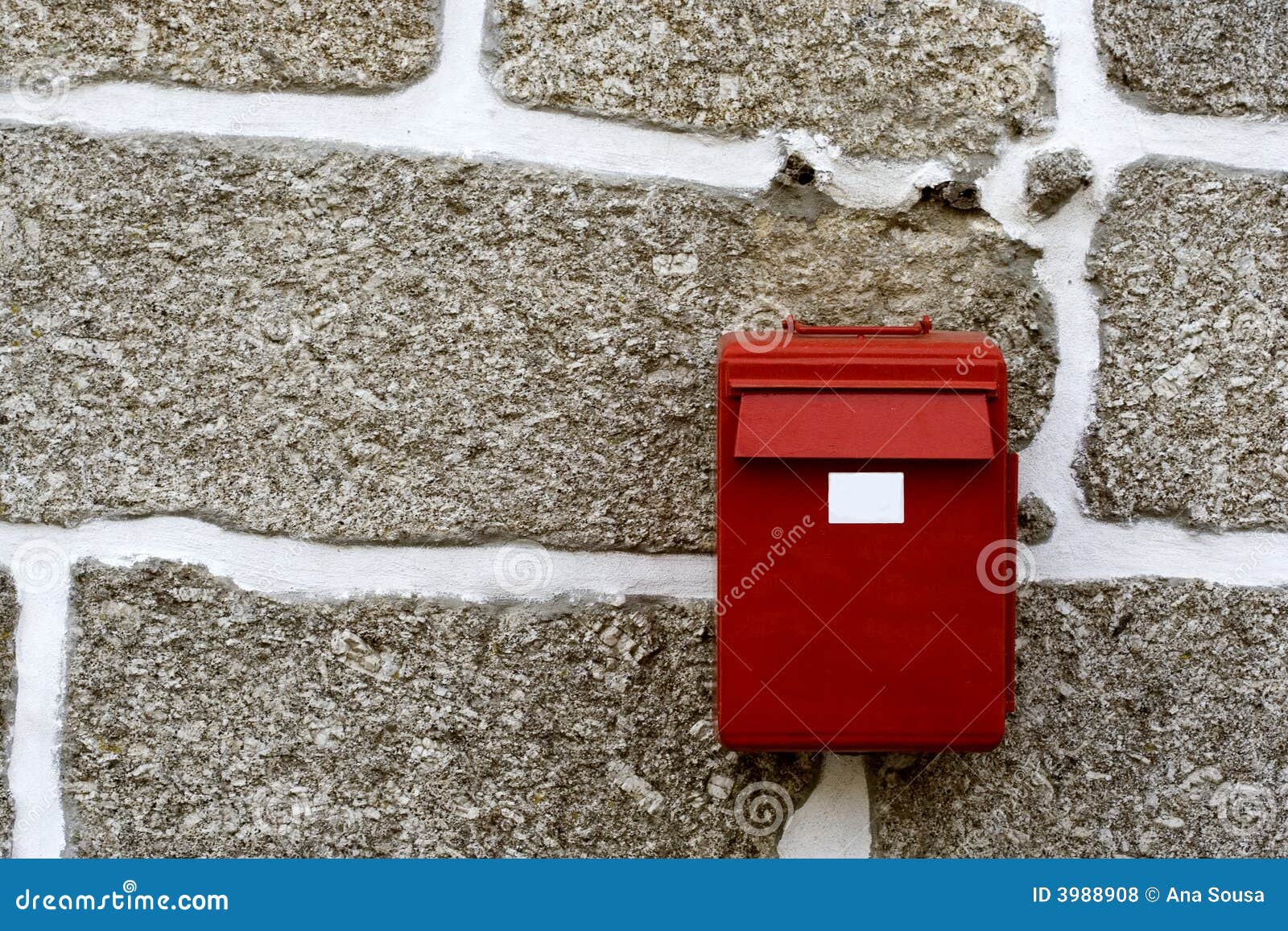 Red mailbox stock photo. Image of letterbox, postage, background - 3988908