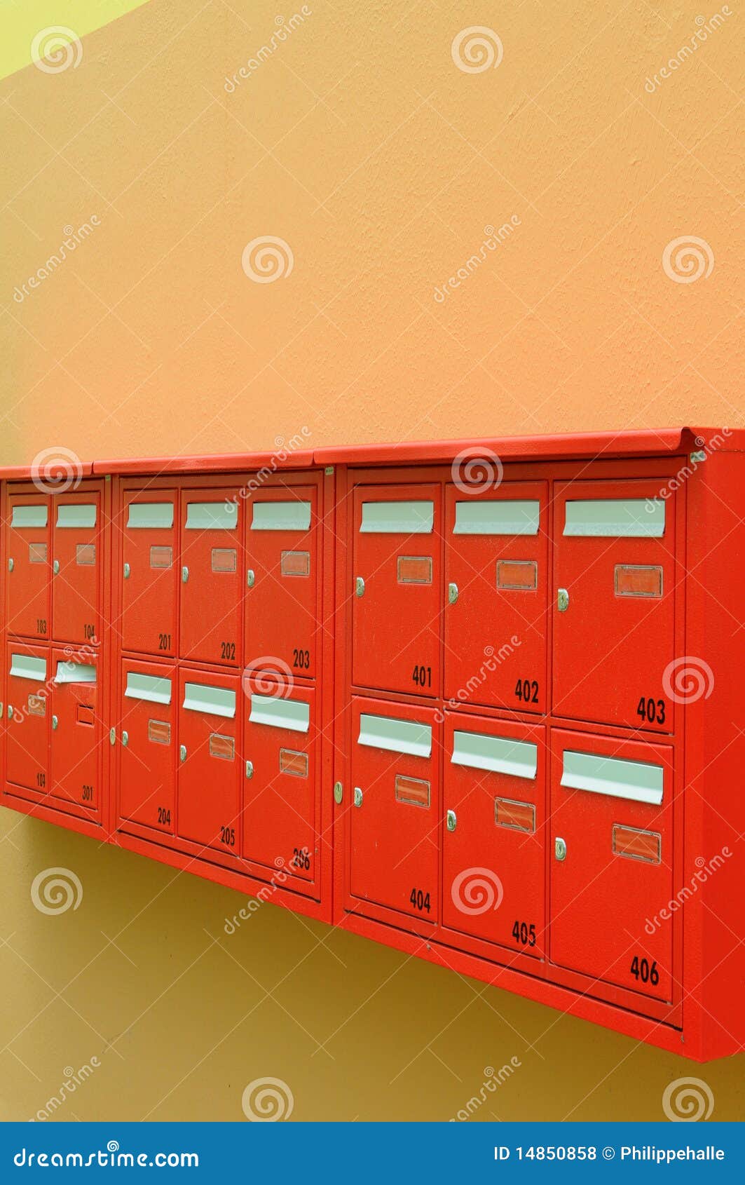 Red mailboxes stock photo. Image of mail, paper, envelope - 14850858