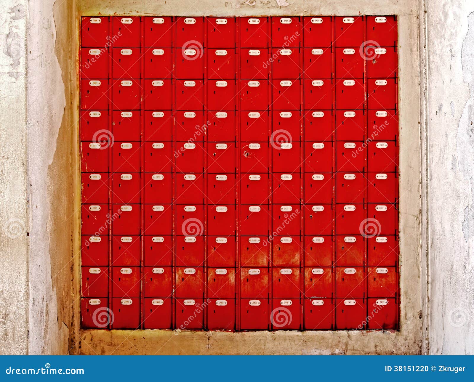 Red mailboxes stock photo. Image of postbox, postboxes - 38151220