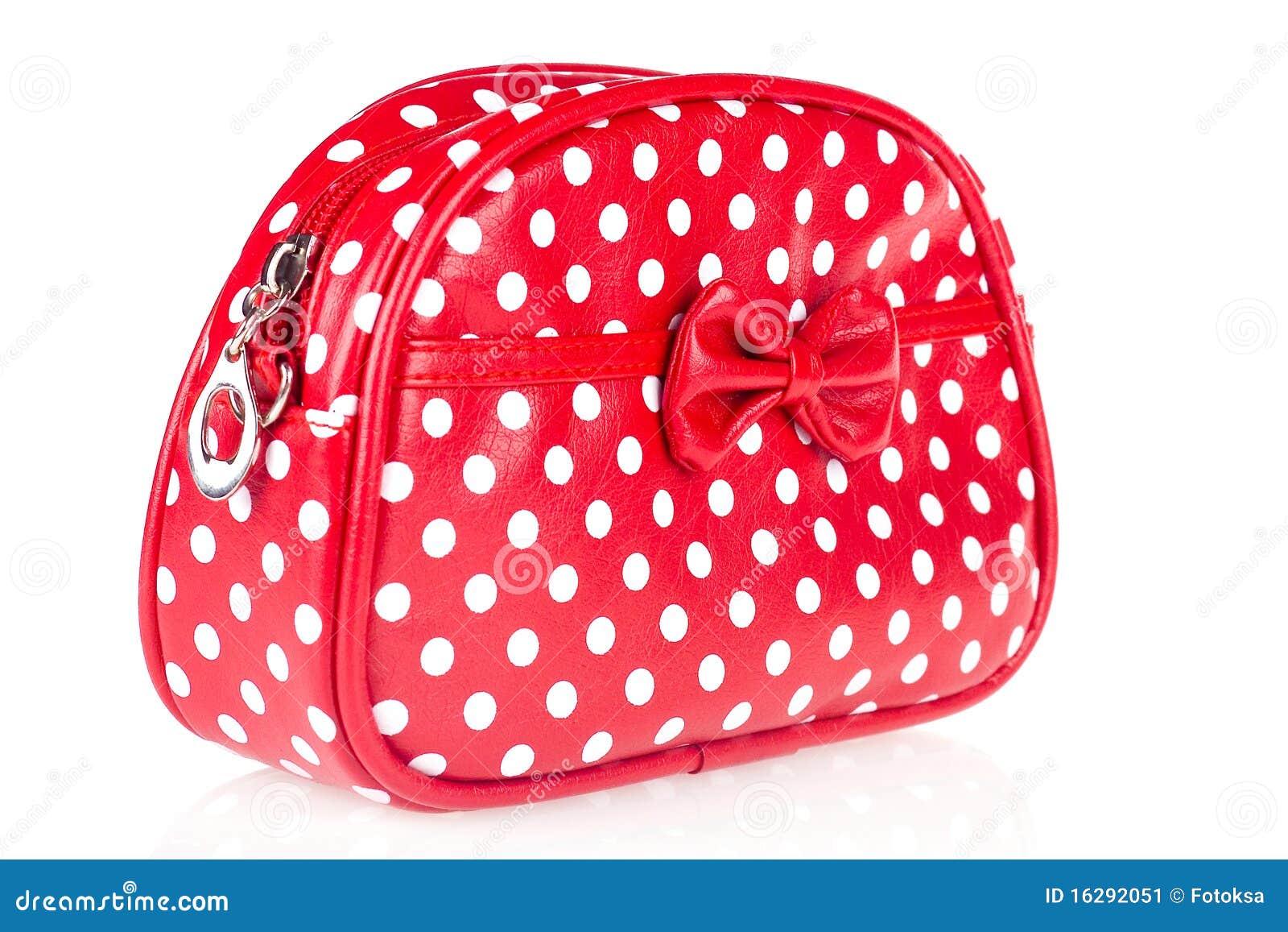 Red makeup bag stock image. Image of skin, personal, beauty - 16292051