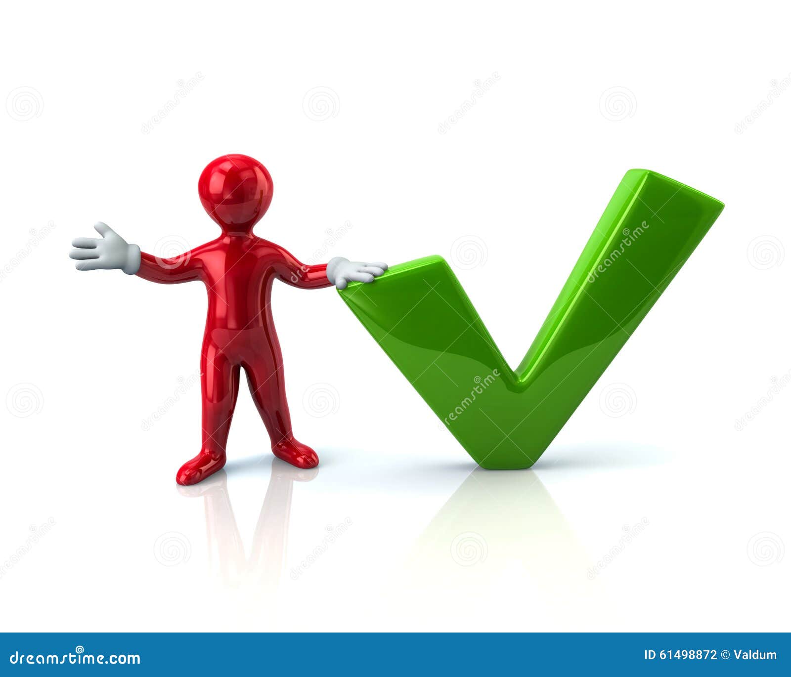 Tick Sign Icon. Check Mark Symbol. Vector Illustration | CartoonDealer ...