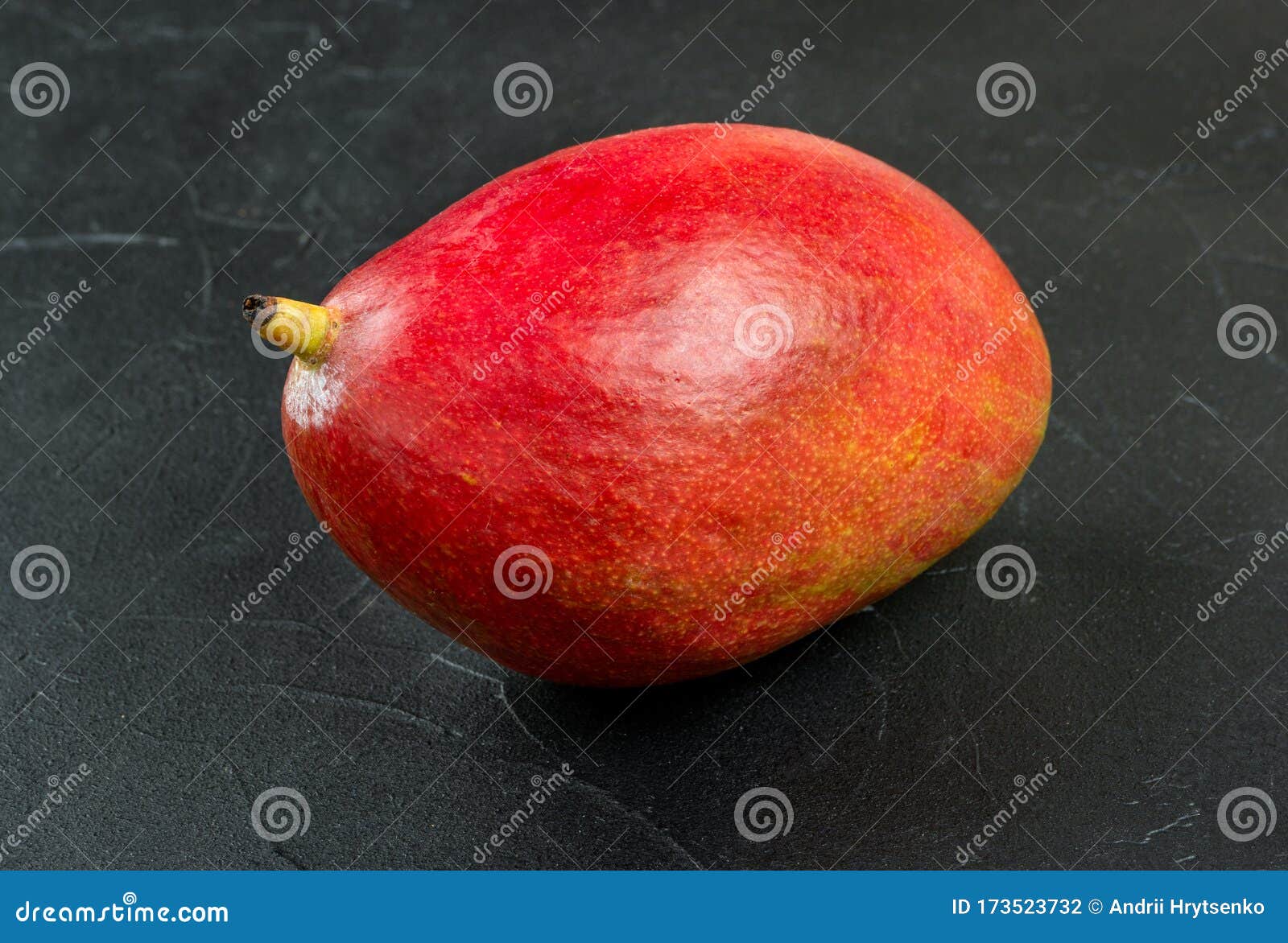 Red mango fruit stock photo. Image of juicy, concrete - 173523732