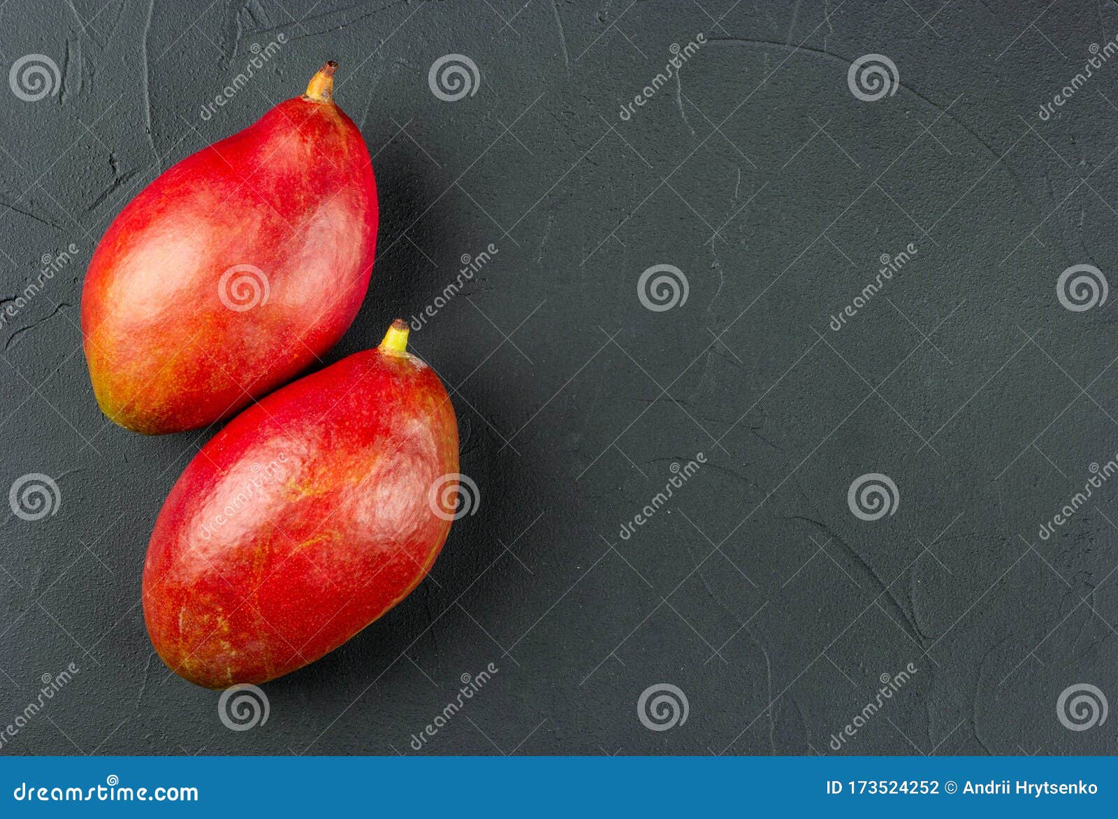 Red mango fruit stock photo. Image of nutrition, closeup - 173524252