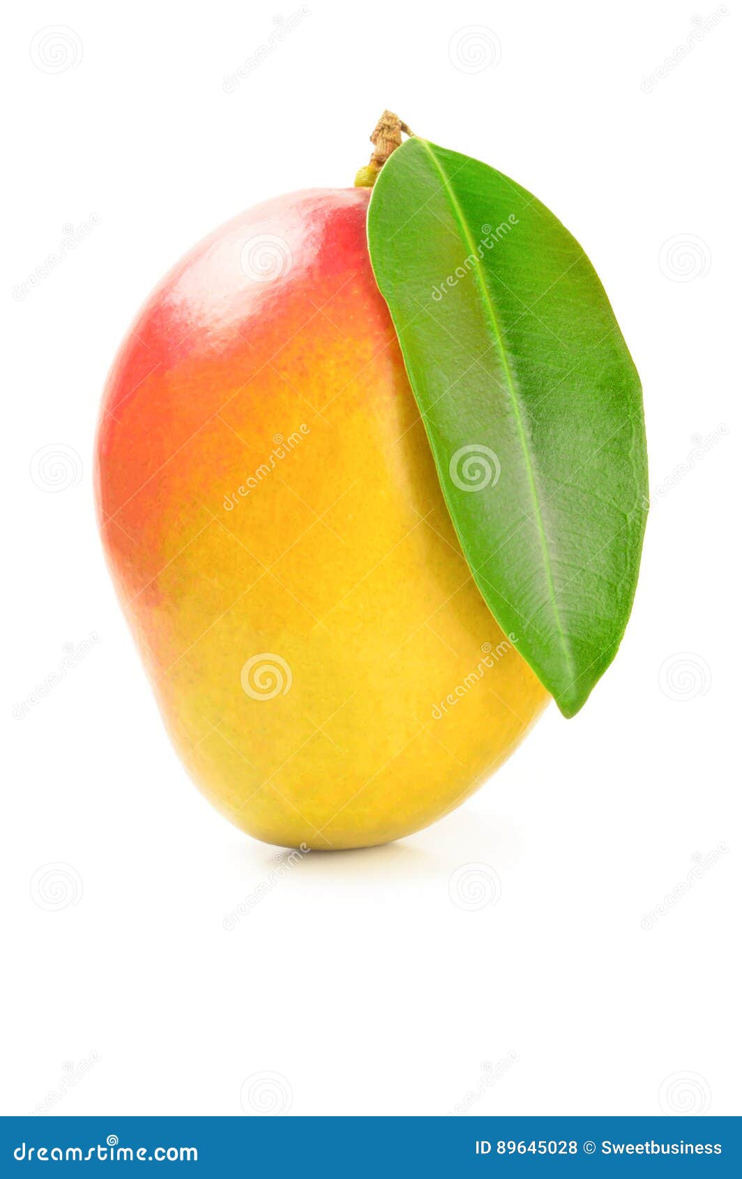 Red Mango Isolated on White Stock Photo - Image of dessert, mango: 89645028