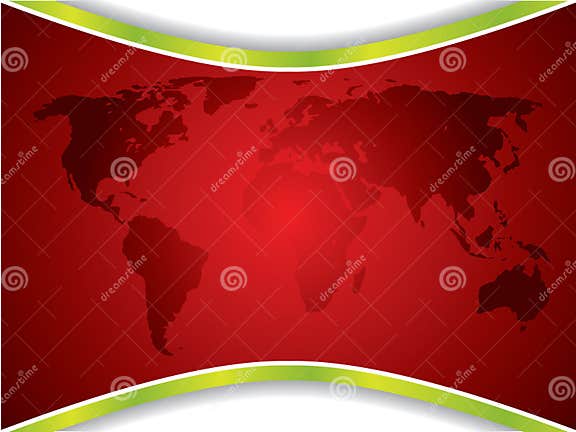 Red map backdrop stock vector. Illustration of backdrop - 14532180