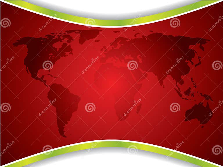 Red map backdrop stock vector. Illustration of backdrop - 14532180