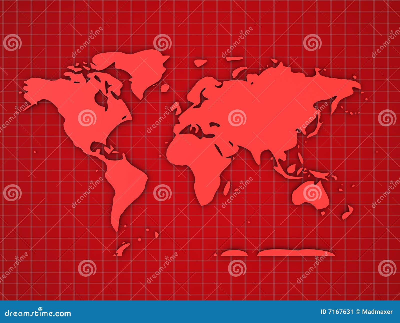 Red map background stock illustration. Illustration of america - 7167631