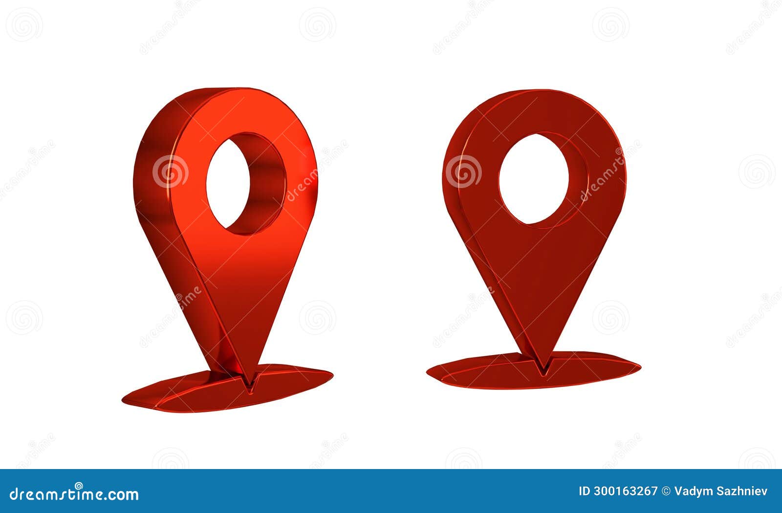 Red Map Pin Icon Isolated on Transparent Background. Navigation ...