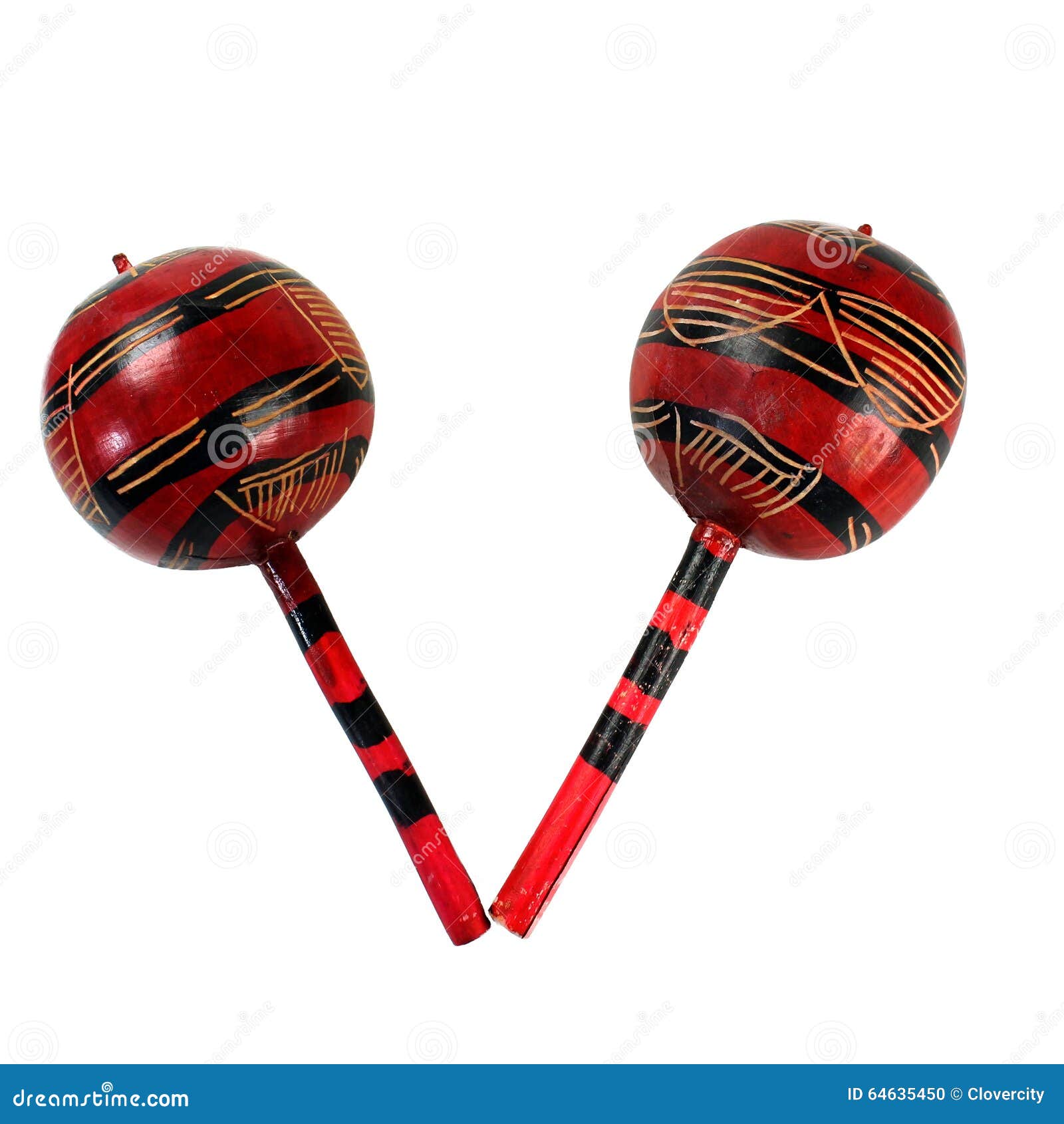 Red Maracas stock photo. Image of celebration, mayo, music - 64635450
