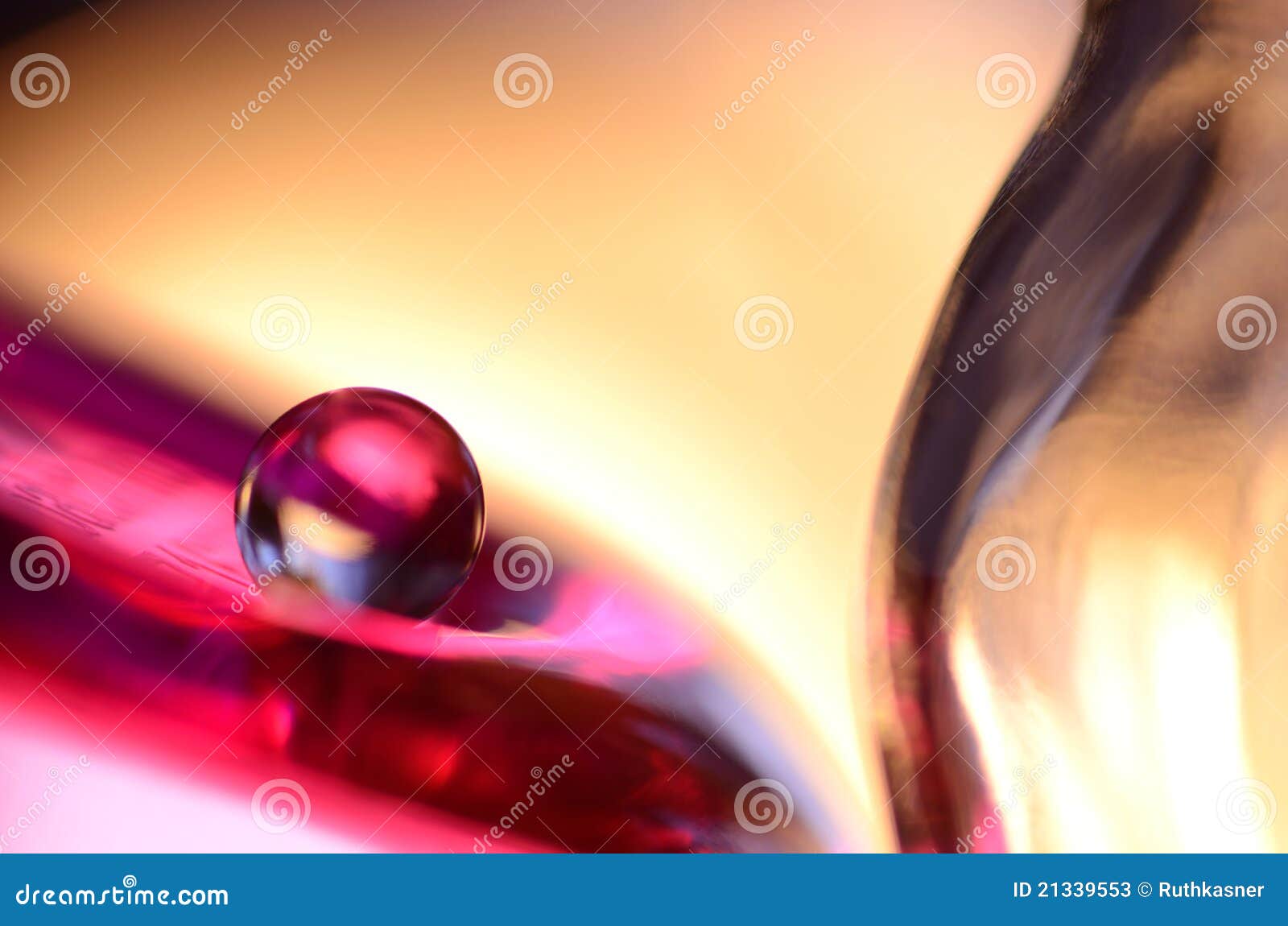 Red marble and glass stock image. Image of golden, pink - 21339553