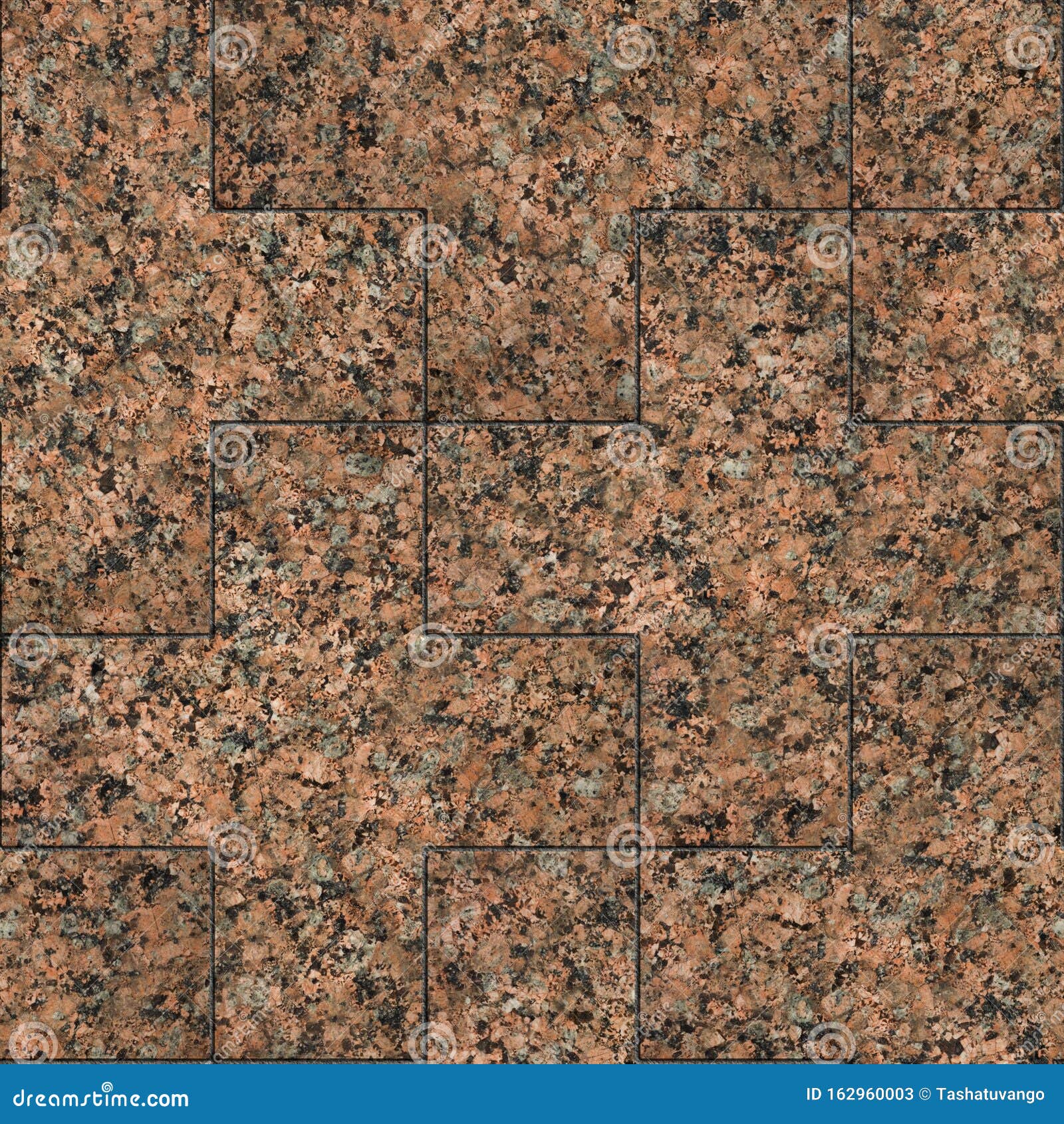 Red Marble or Granite. Seamless Tileable Texture. Stock Image - Image ...