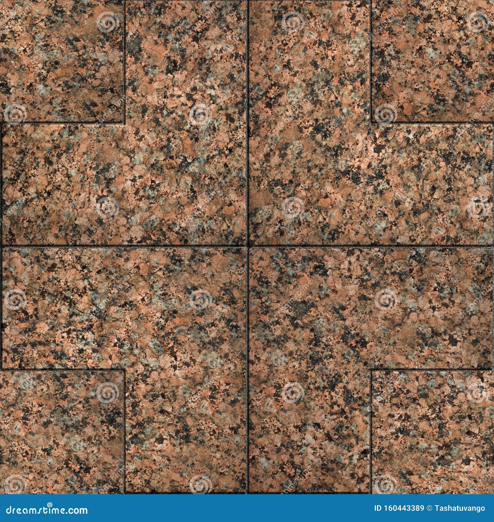 Red Marble or Granite. Seamless Tileable Texture. Stock Image - Image ...