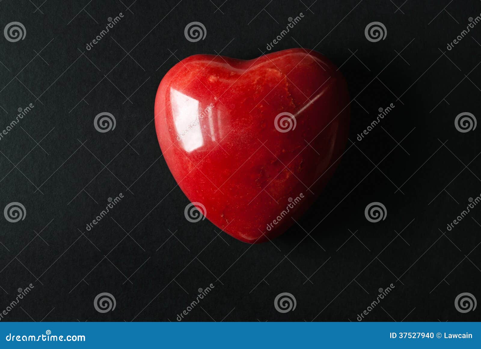 Red Marble Heart on Black stock photo. Image of color - 37527940