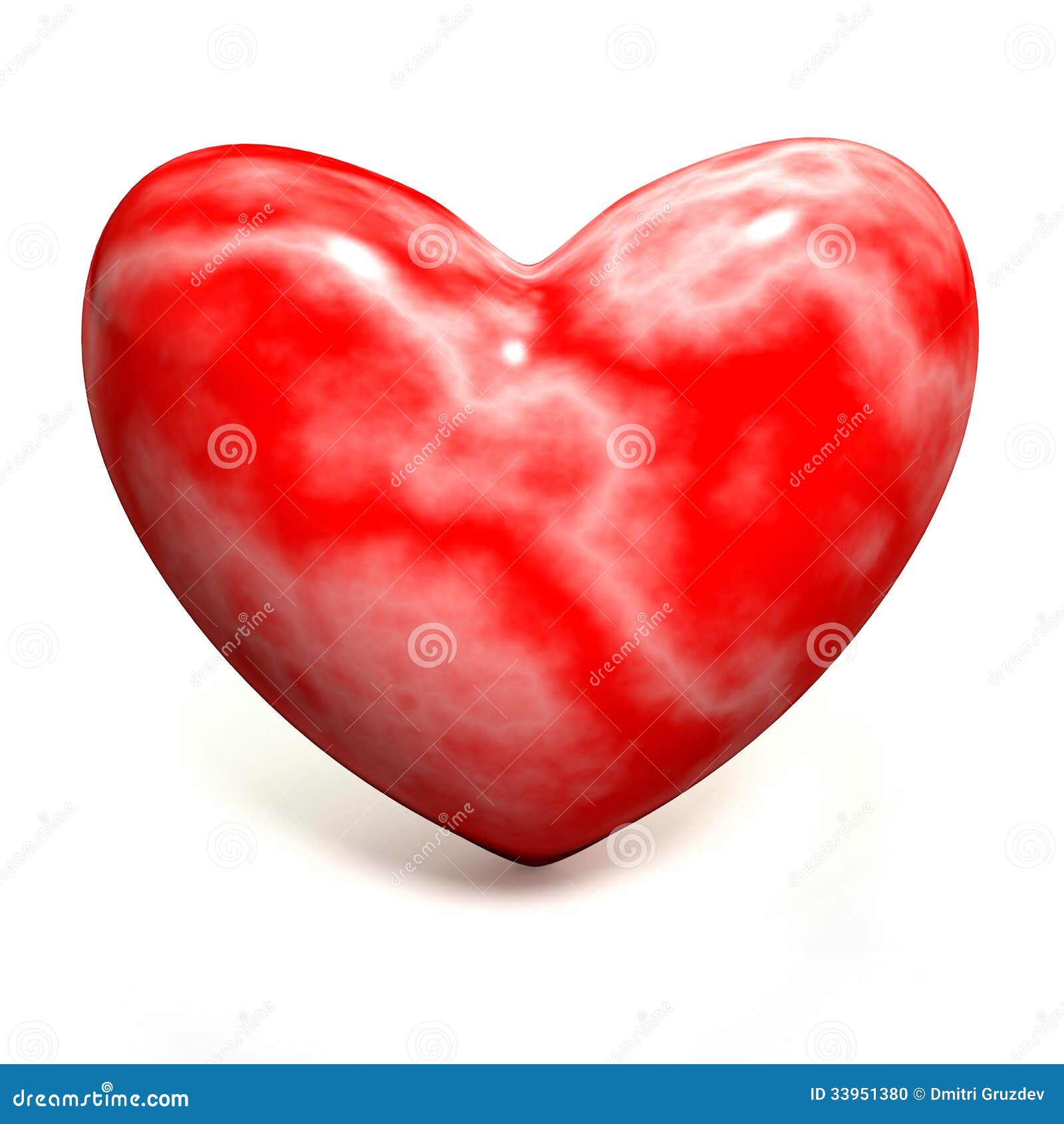 Red marble heart stock illustration. Illustration of happy - 33951380