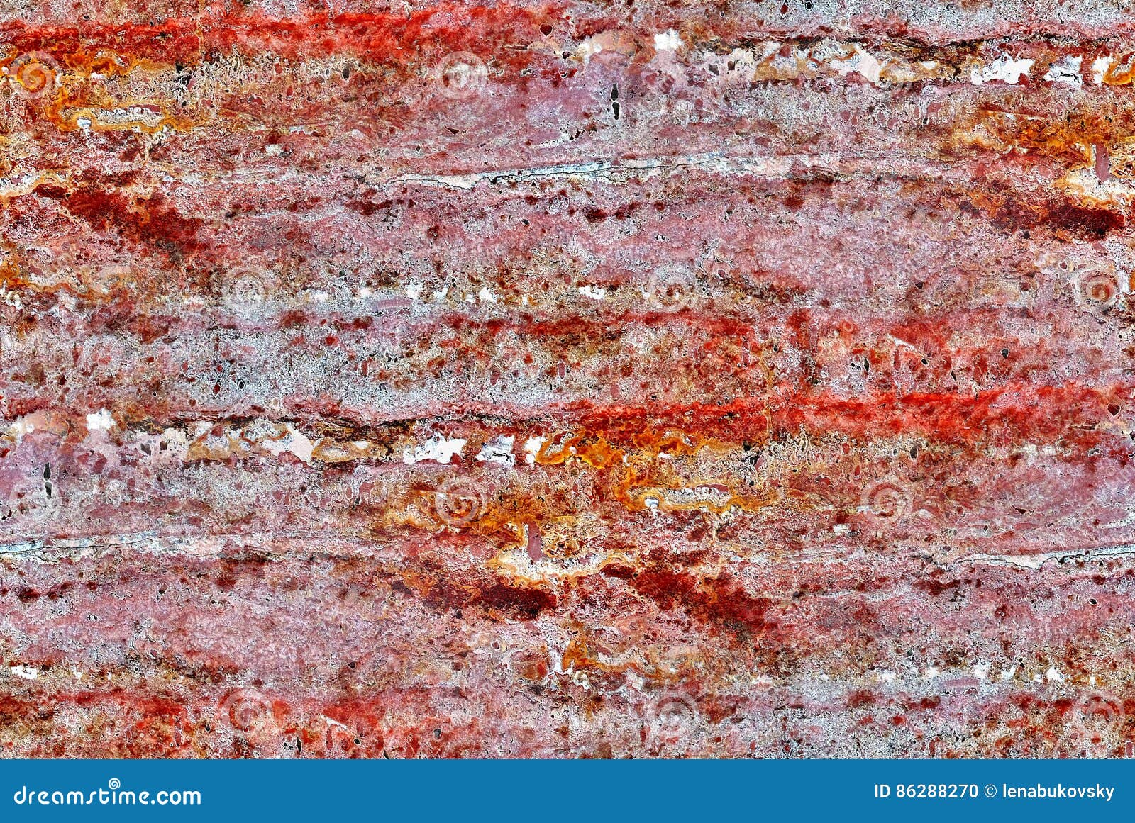 Red Marble or Travertine Texture - Seamless Background Stock Photo ...
