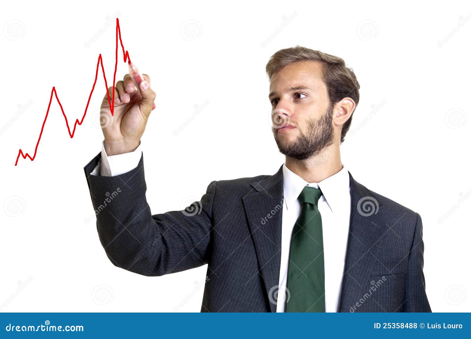 Red Mark stock photo. Image of cool, business, male, work - 25358488