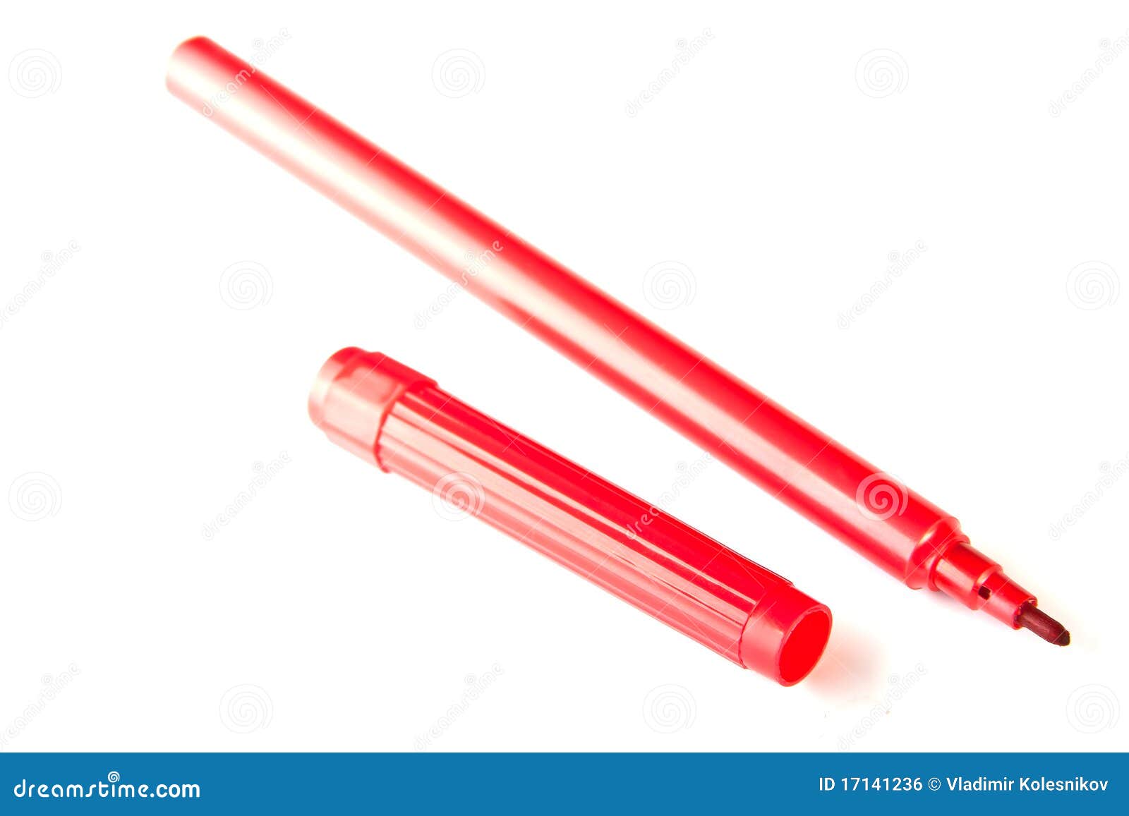 Red marker stock photo. Image of business, multicolored - 17141236
