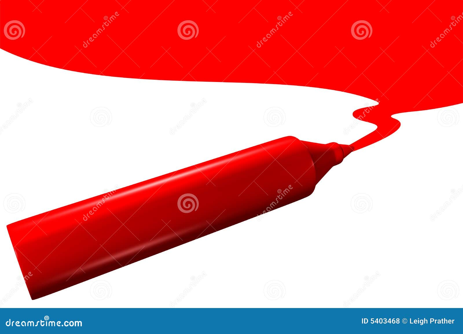 Red Marker Drawing Chart Stock Image | CartoonDealer.com #6805573