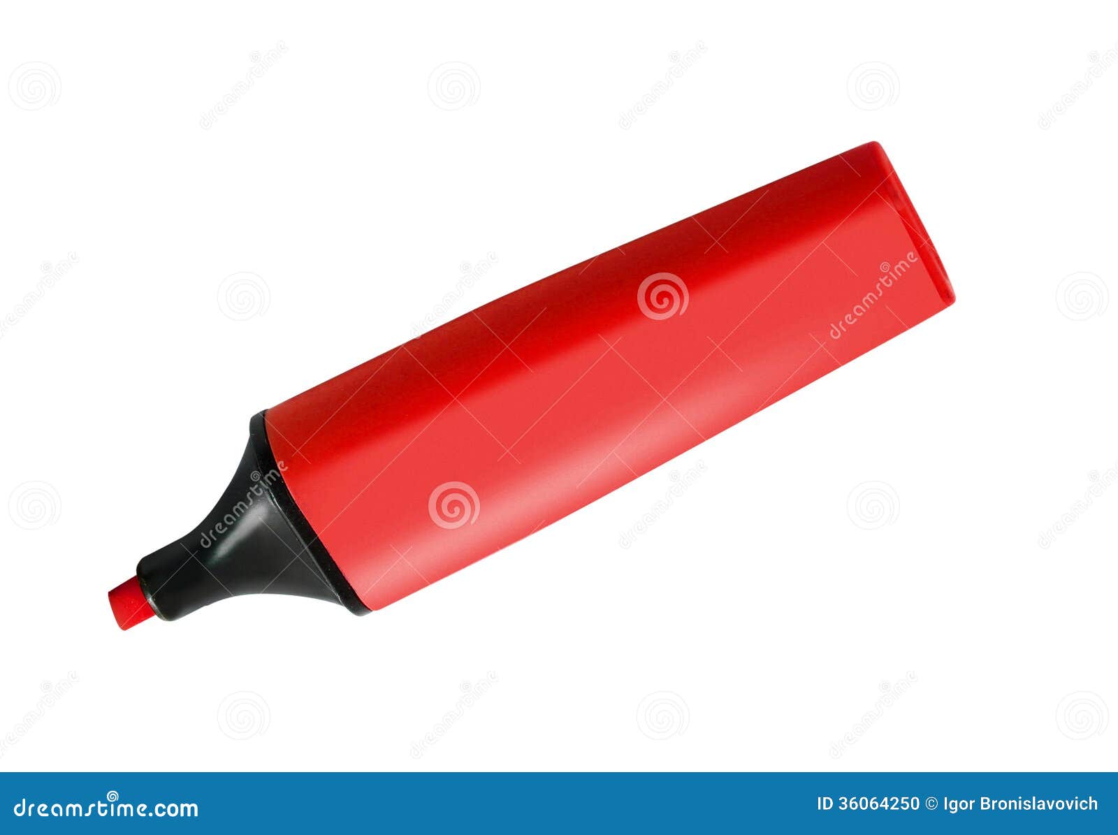 Red marker stock photo. Image of write, marker, office - 36064250