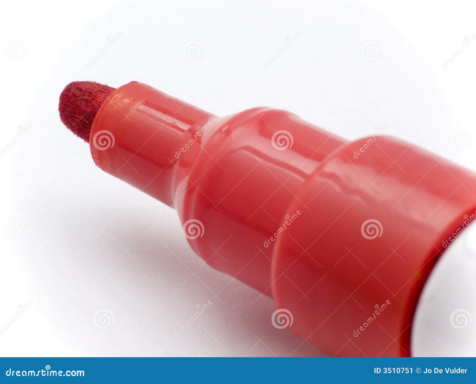 Red Marker Pen stock image. Image of paper, artist, stationary - 3510751