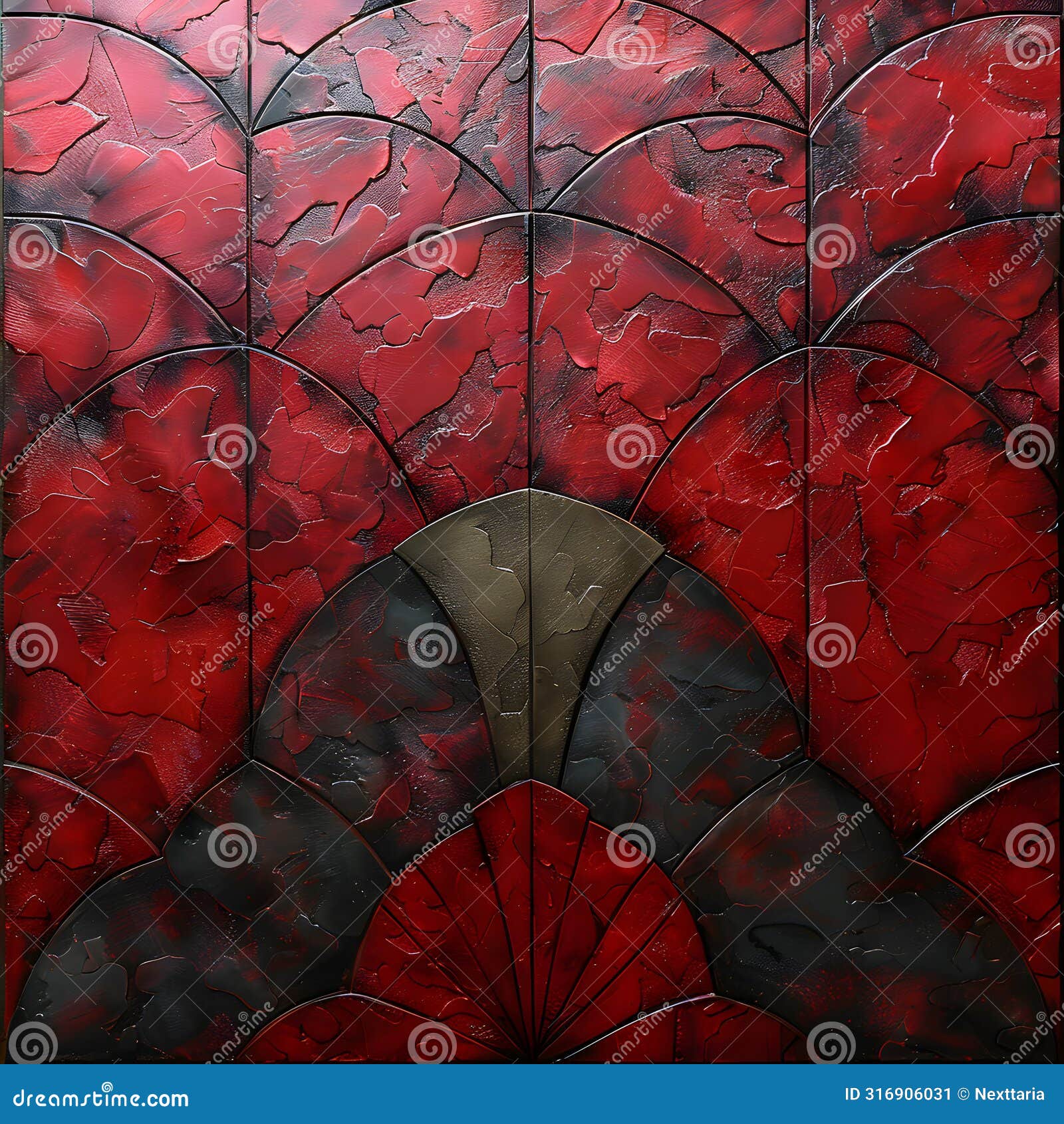 Red Maroon Texture Wall - Flat and Top Views Stock Illustration ...