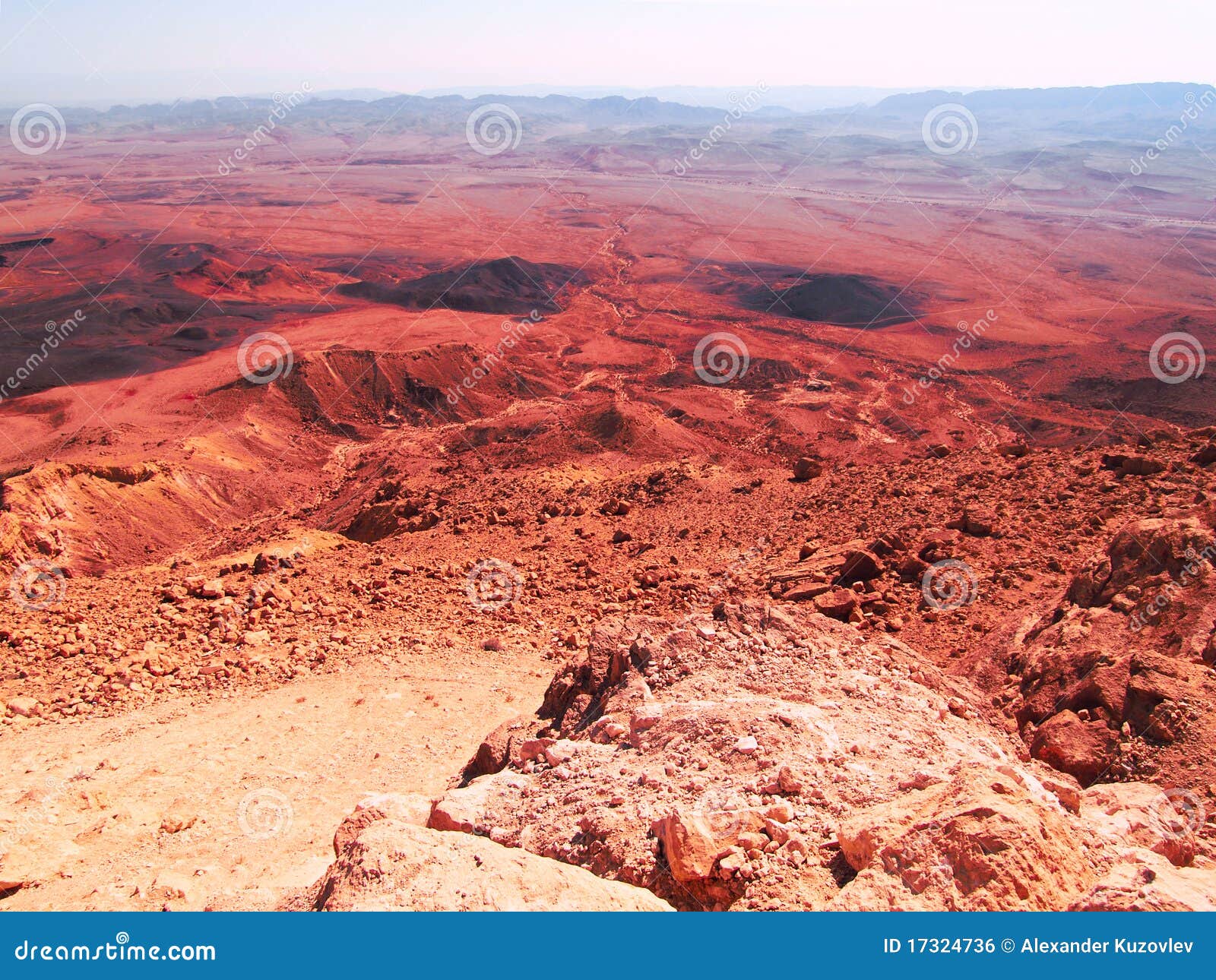 Red Mars stock photo. Image of mountain, land, panoramic - 17324736