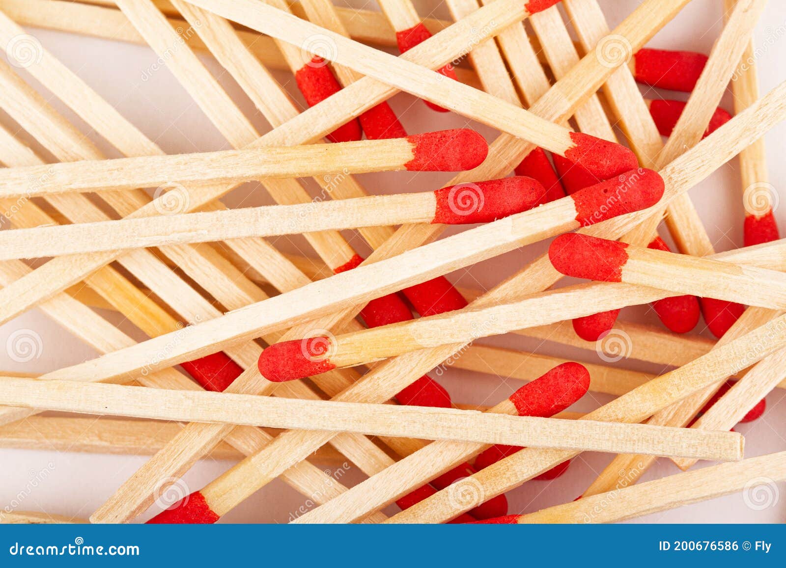Red Match Sticks on White Background Stock Photo - Image of background ...