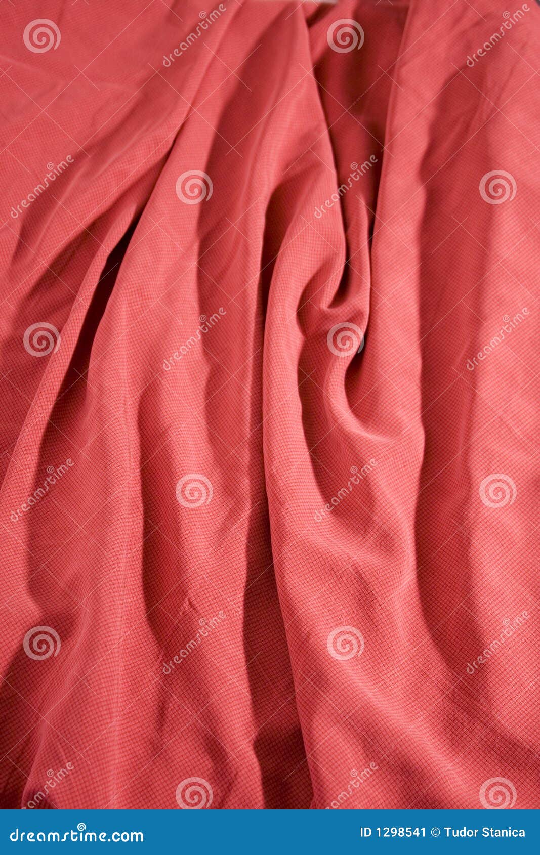 Red material stock image. Image of canvas, mussy, cloth - 1298541