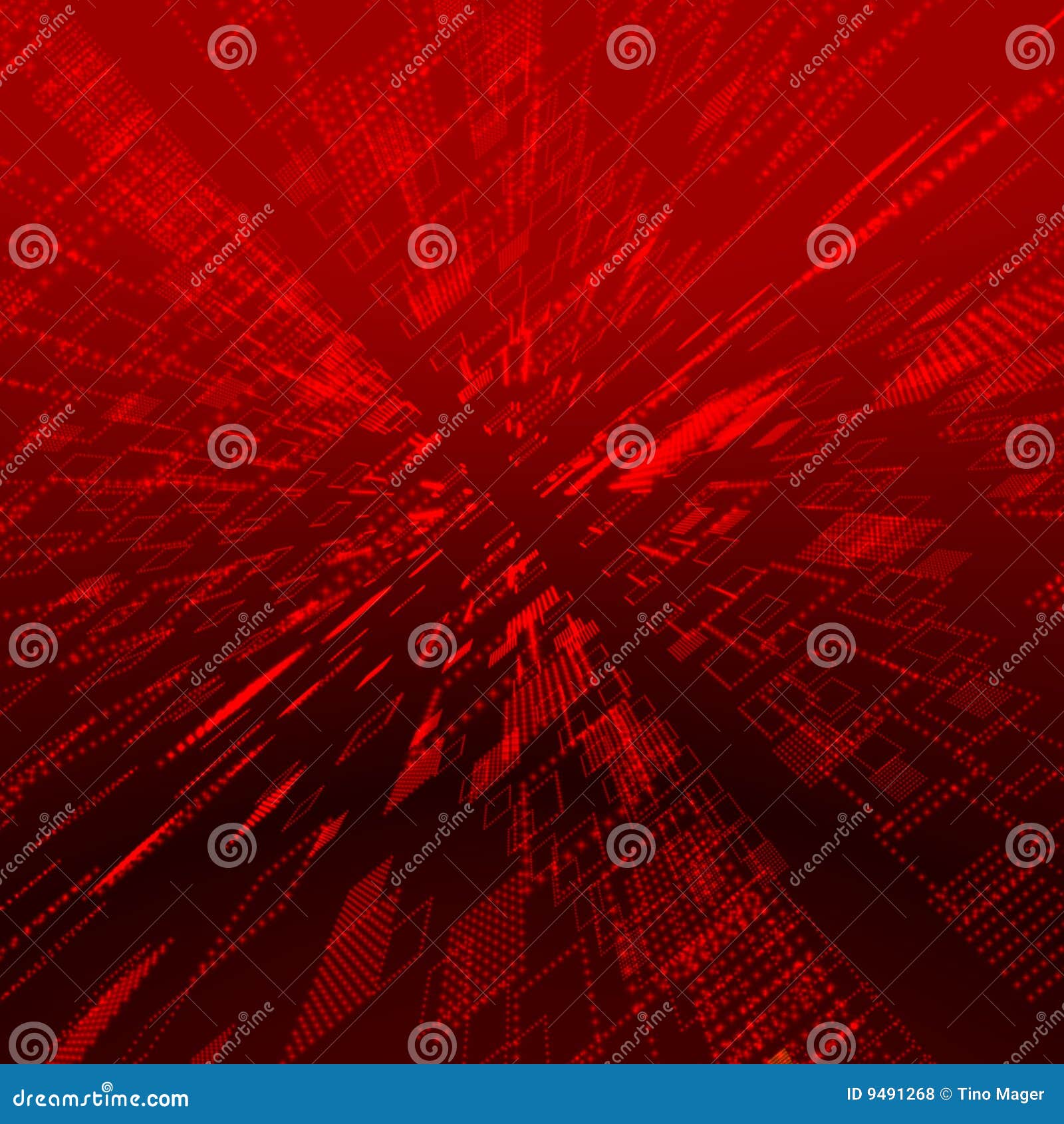 Red matrix background stock illustration. Illustration of background ...