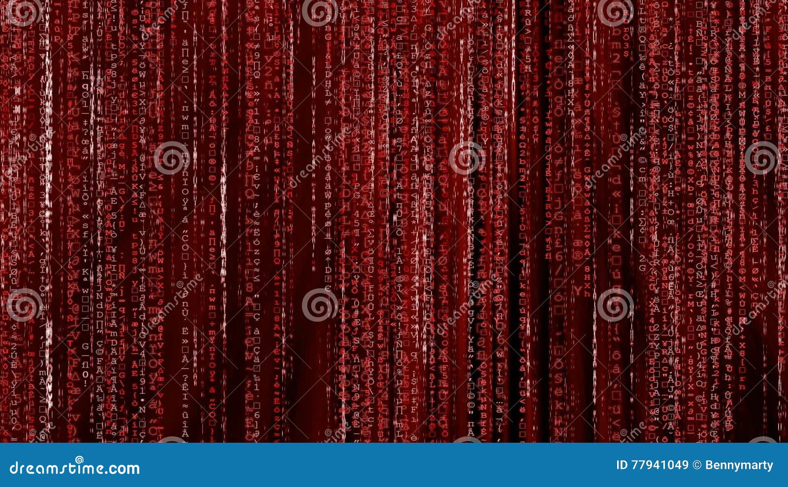 Red Matrix background stock video. Video of bloody, background - 77941049