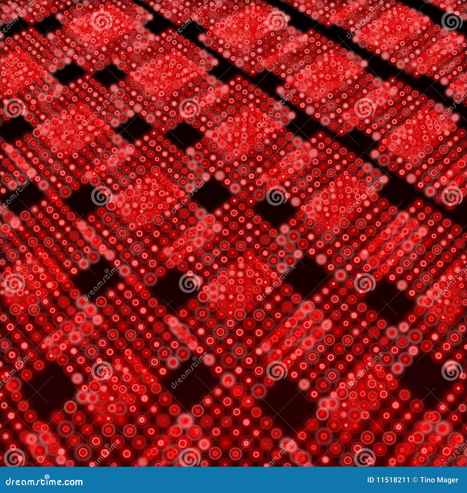 Red Matrix Surface Background Stock Illustration - Illustration of ...