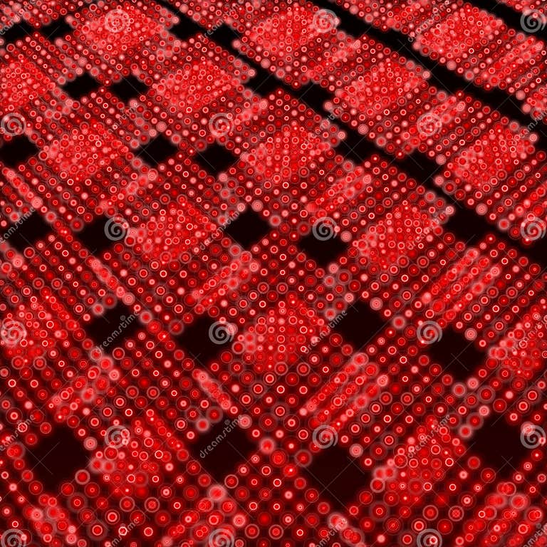 Red Matrix Surface Background Stock Illustration - Illustration of ...